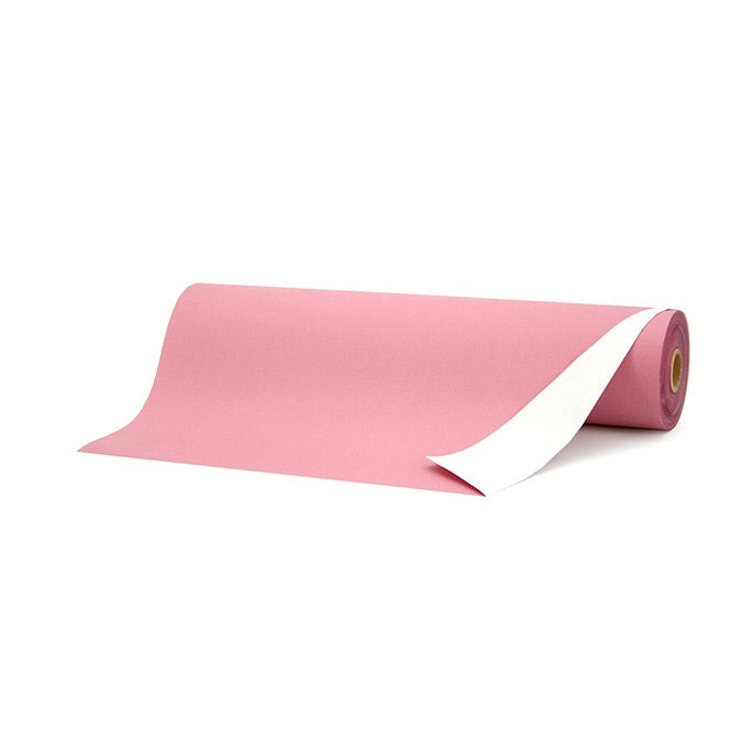 Kraft Paper Solid Colour Roll 60cmx100m (100gsm) - White/Dusky Pink – 4Mooi